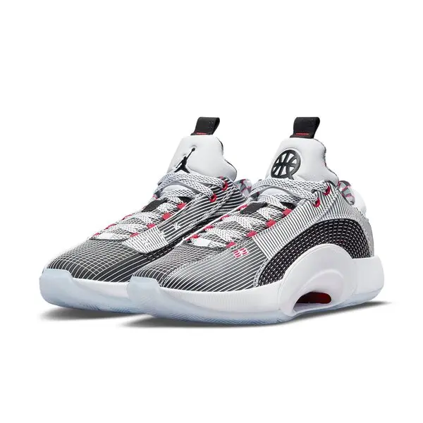 JORDAN Air 35 Low Quai 54 Sneakers - Black/white/red