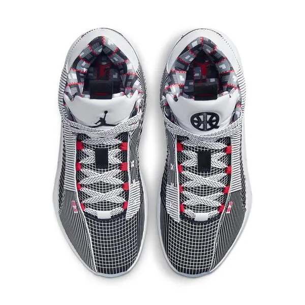 JORDAN Air 35 Low Quai 54 Sneakers - Black/white/red