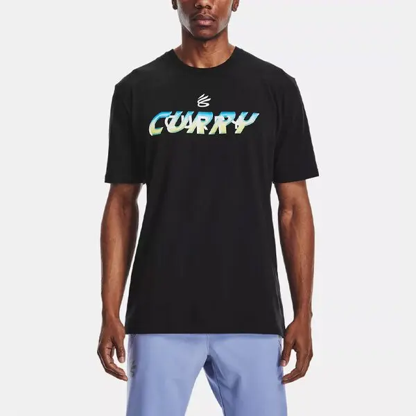 Under Armour Outdoor Athleisure Casual Sports Short Sleeve - Black