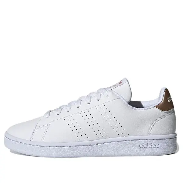 Adidas Advantage Copper Metallic Low Top Sneakers