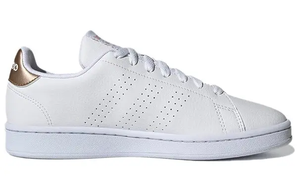 Adidas Advantage Copper Metallic Low Top Sneakers