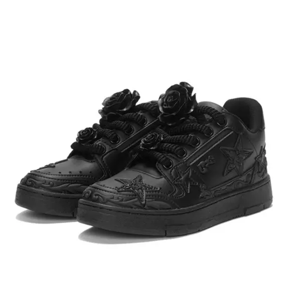 KAALIXTO X Love Me Later Embellished Sneakers