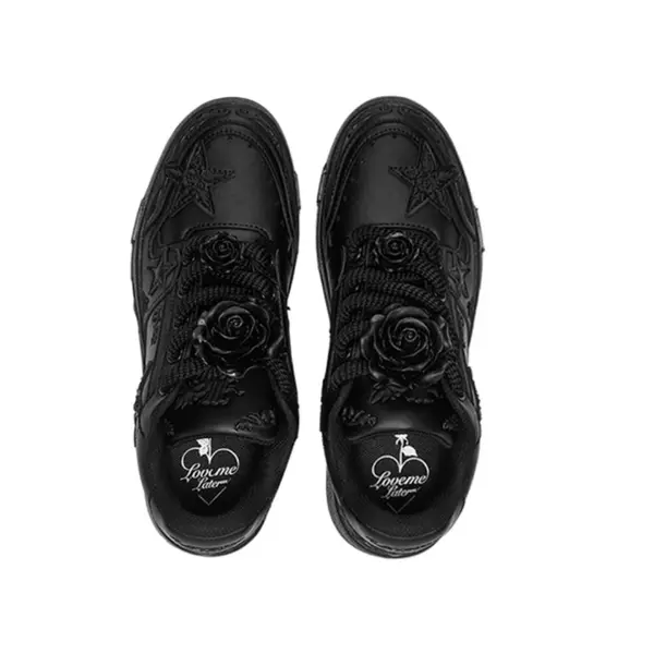 KAALIXTO X Love Me Later Embellished Sneakers