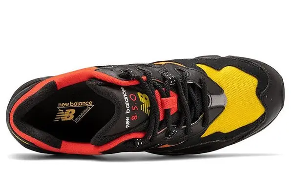 NEW BALANCE 850 "sunset Pack" Athletic Sneakers - Black/orange