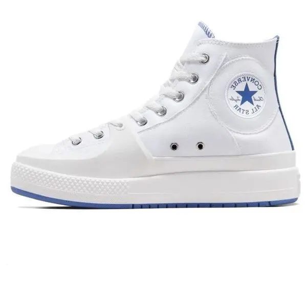 CONVERSE Chuck Taylor All Star Construct High Top Sneakers - White/blue