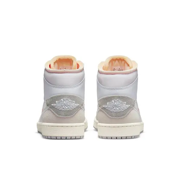 JORDAN 1 Mid Se Craft "inside Out - Grey/white