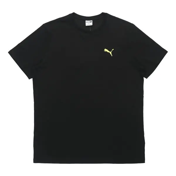 PUMA Graphic Epoch Tee 'black - Black/multi-color