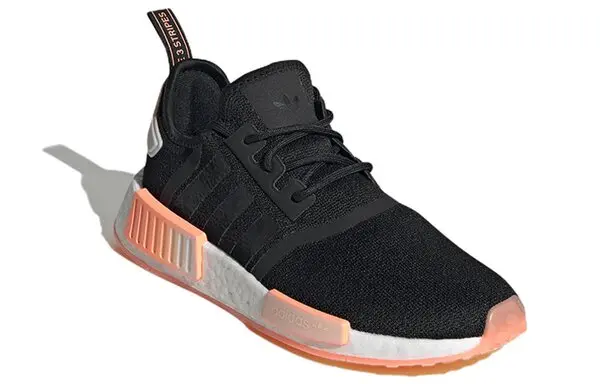 Adidas Nmd_r1 Sneakers - Black/white/orange