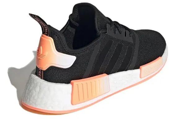 Adidas Nmd_r1 Sneakers - Black/white/orange