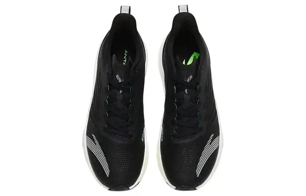ANTA Mach 3.0 Athletic Sneakers - Black/green