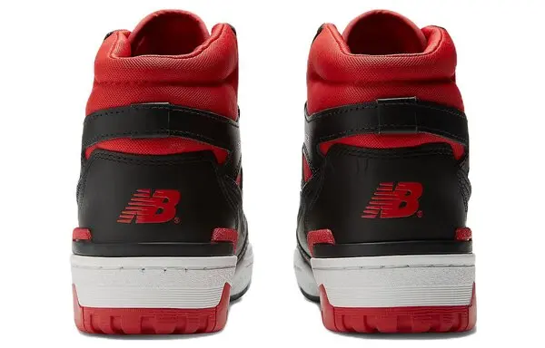 NEW BALANCE 650r High Top Sneakers - Black/red