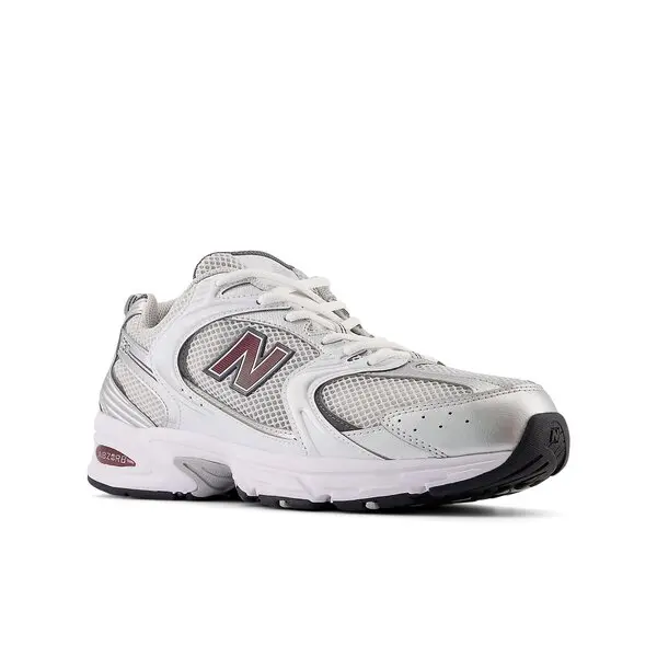 NEW BALANCE 530 Mr530gs Sneakers - Metallic/burgundy