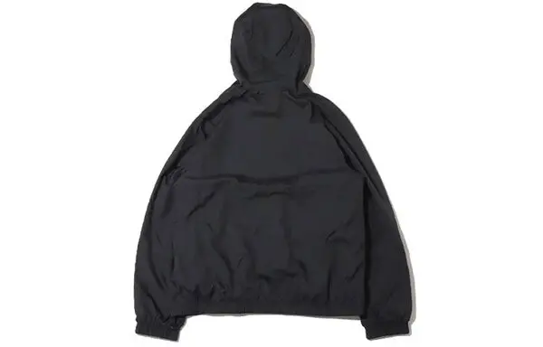 JORDAN Half Zipper Hooded Jacket