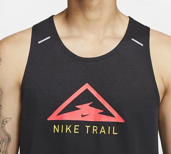Nike Rise 365 Trail Dri-fit Running Vest - Black