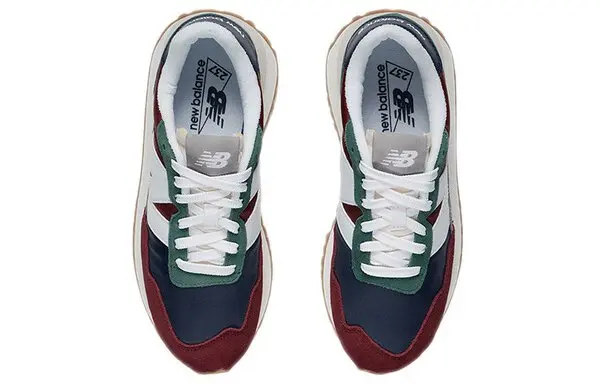 NEW BALANCE 237v1 "scarlet Team Forest Green" Sneakers - Red/blue/green
