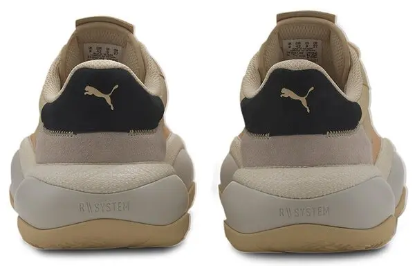 PUMA Alteration Premium Leather Low Top Sneakers - Brownpink