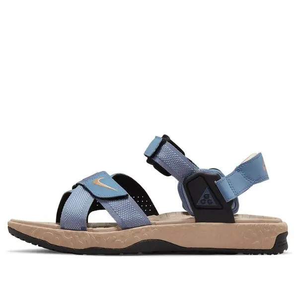 Nike Air Deschutz+ Sandals - Blue/brown