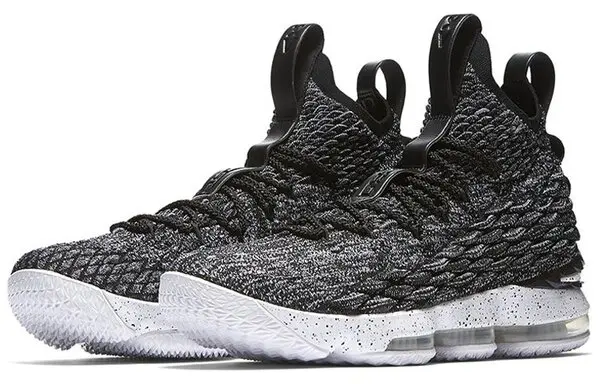 Nike Lebron 15 Ep "ashes" Basketball Sneakers - Black/white