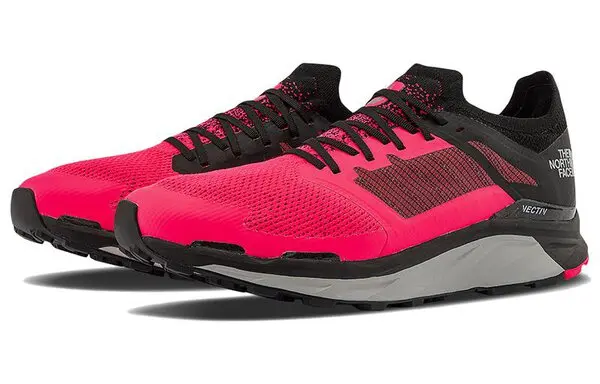 The North Face Vectiv Eminus Running Sneakers - Black/pink/grey