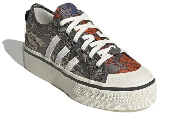 Adidas Nizza Platform 'victorian Floral Print' Sneakers