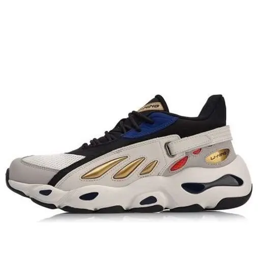 LI-NING Athletic Sneakers - Beige/black