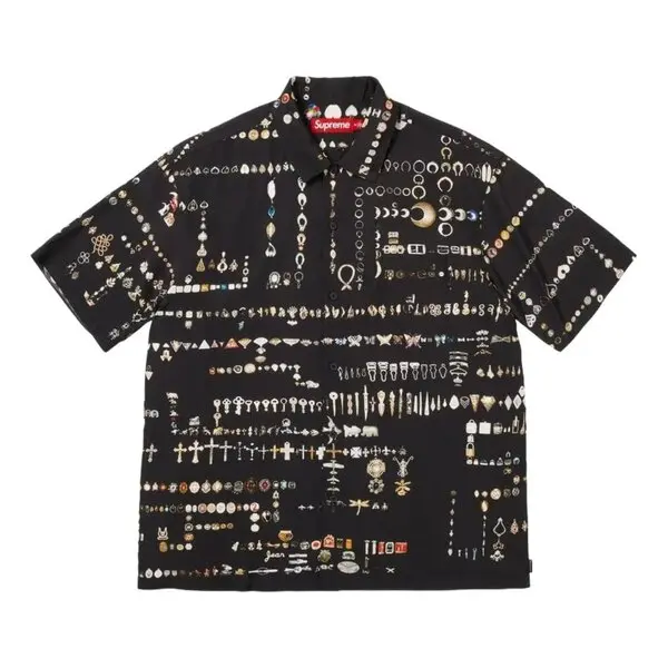 Supreme X Mike Kelley Ss26 S/s Shirt - Black