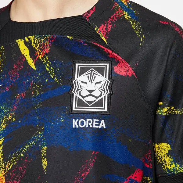 Nike Korea 2022/23 Stadium Home Dri-fit Soccer Jersey - Black/multi-color