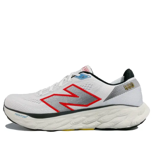 NEW BALANCE Fresh Foam X 880v14 Athletic Sneakers - White/grey/red