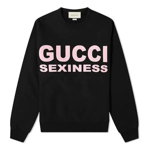 Gucci Sexiness Alphabet Printed Sweatshirt