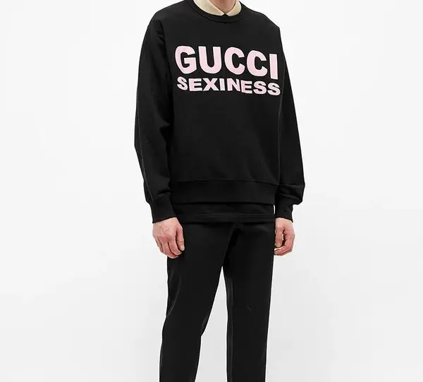Gucci Sexiness Alphabet Printed Sweatshirt