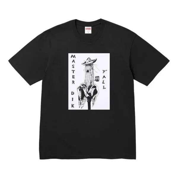 Supreme X Mike Kelley Ss26 T-shirt - Black