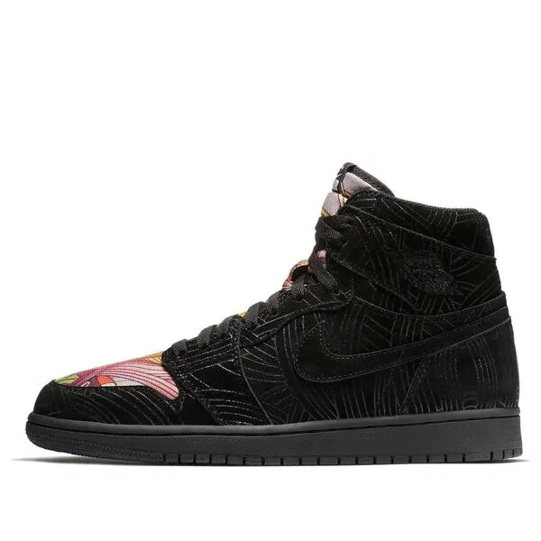 JORDAN 1 Retro High X Pomb 'los Primeros' Sneakers - Black