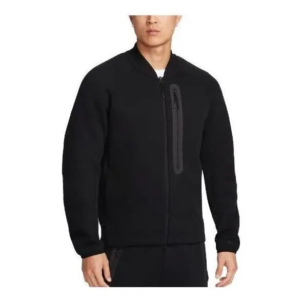 Nike Tech Fleece Bomber Jacket - Black