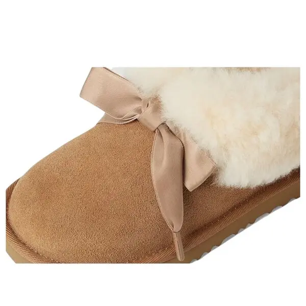 UGG Bailey Slipper With Bow Detailing