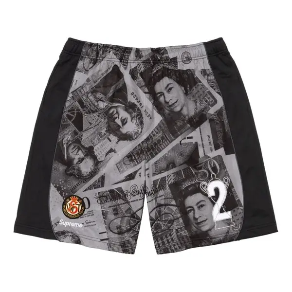 Supreme Pounds Soccer Short - Black
