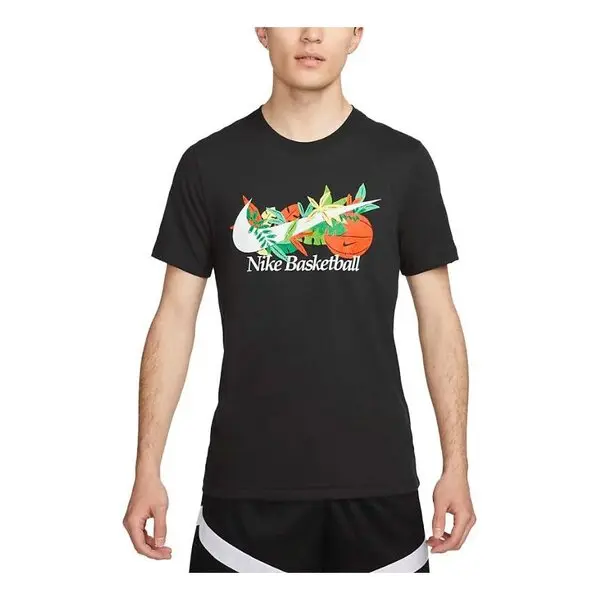 Nike Dry Fit Basketball T-shirt 'black - Black/multi-color