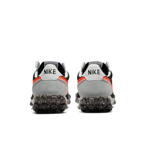 Nike Waffle Racer Crater Sneakers - Summit White/hyper Crimson-photon Dust-black-grey Fog