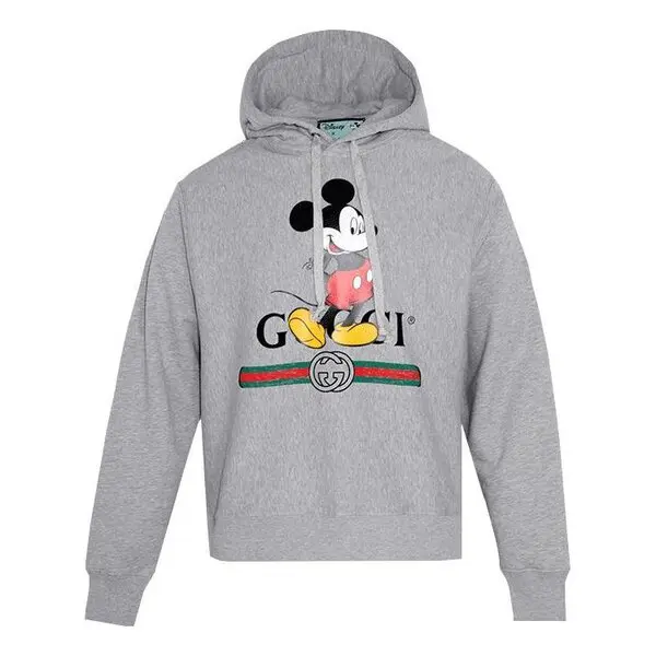 Gucci X Disney Mickey Mouse Hoodie - Grey