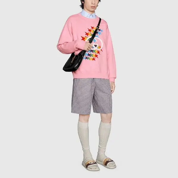 Gucci Rainbow Stars Crewneck Sweatshirt