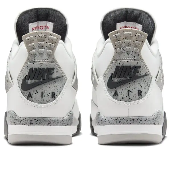 JORDAN Retro "white Cement" 2025 - Summit White/fire Red/tech Grey
