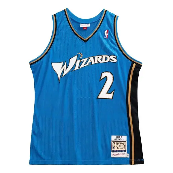 Mitchell & Ness X Nbaa Washington Wizards John Wall 2010-11 Authentic Jersey - Blue