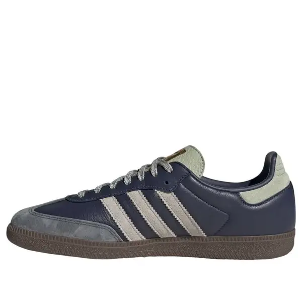 Adidas Samba Og "shadow Navy Sesame Carbon" Sneakers - Shadow Navy/sesame/carbon