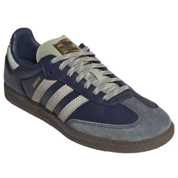 Adidas Samba Og "shadow Navy Sesame Carbon" Sneakers - Shadow Navy/sesame/carbon