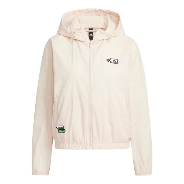 Adidas Graphic Woven Jacket - White