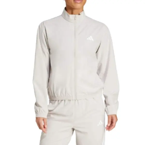 Adidas Train Essentials 3-stripes Woven Jacket - Grey