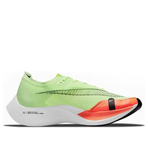 Nike Zoomx Vaporfly Next% 2 'fast Pack' Running Sneakers - Barely Volt/hyper Orange/volt