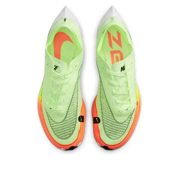 Nike Zoomx Vaporfly Next% 2 'fast Pack' Running Sneakers - Barely Volt/hyper Orange/volt