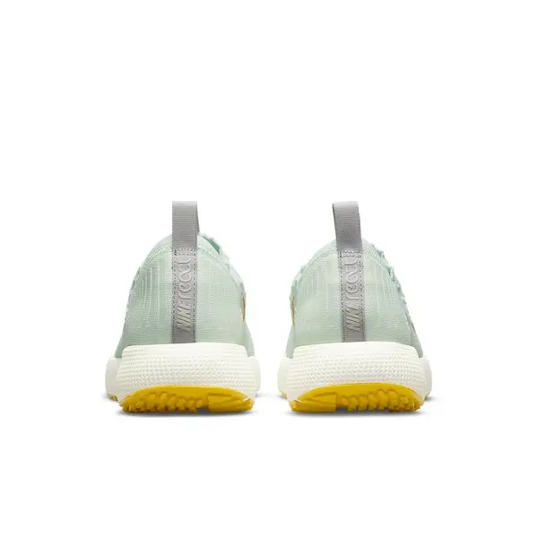 Nike React Escape Run Flyknit Sneakers - Green/orange