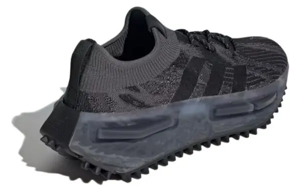Adidas Nmd_s1 "tiger Stripes Black" Sneakers - Core Black/core Black/grey Five