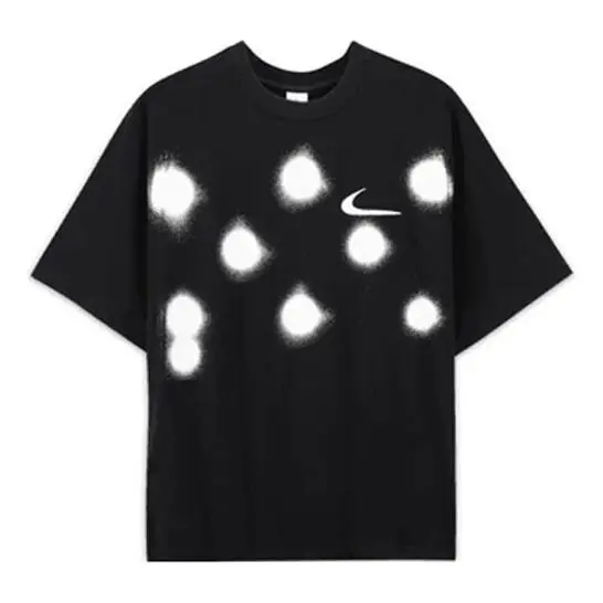 Nike X Off-white Spray Dot Tshirt - Black